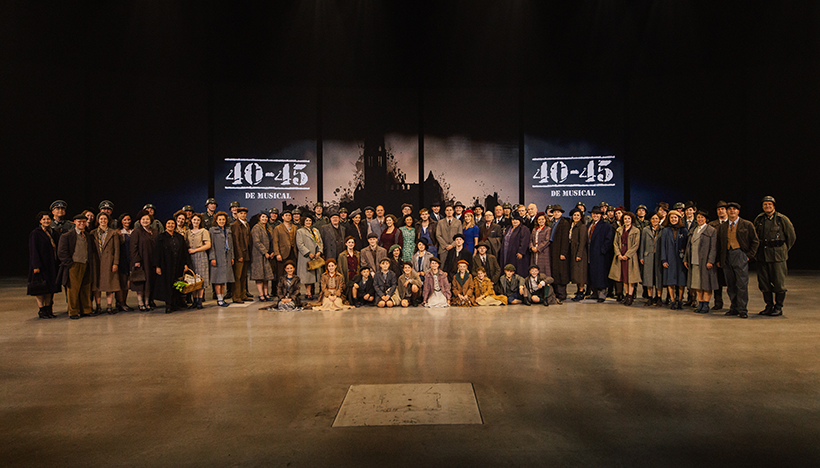 De eerste beelden van 40-45, de Musical